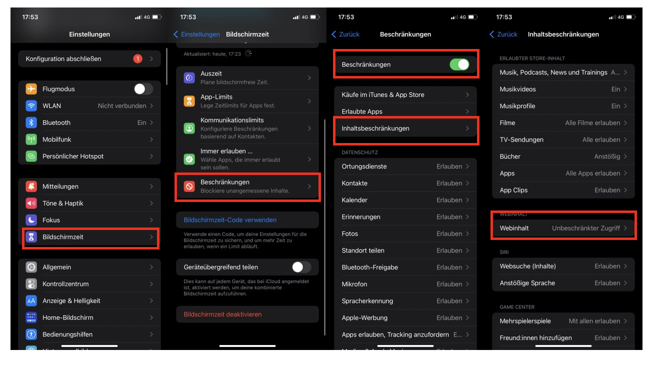 Webseiten auf dem iPhone sperren: So geht's - CHIP